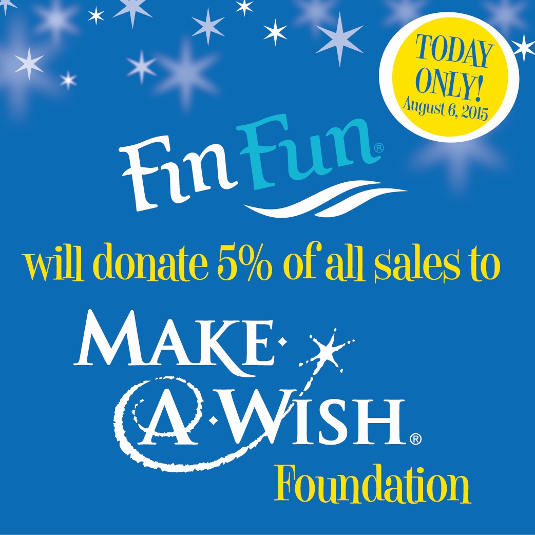 Fin Fun Donates to Make A Wish Foundation