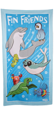 FinFriends Beach Towel – FinFriends