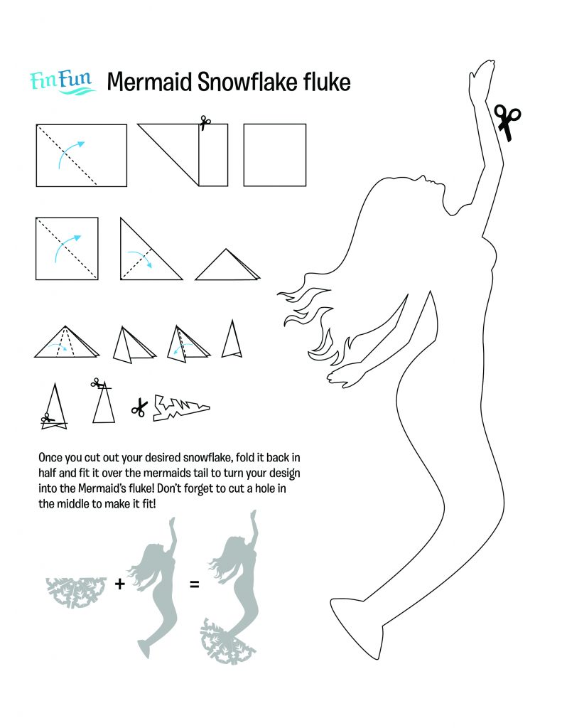 Mermaid Downloadable with 3D Fluke – FinFriends