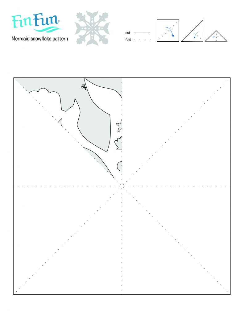 Let it Snow… Mermaid Snowflakes! – FinFriends