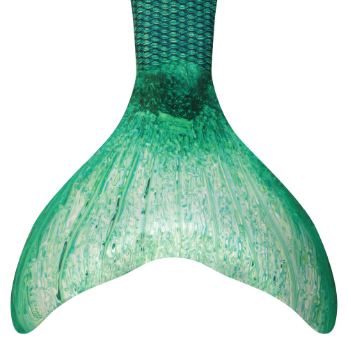 Zoey's Aussie Green Mermaid Tail | FinFriends